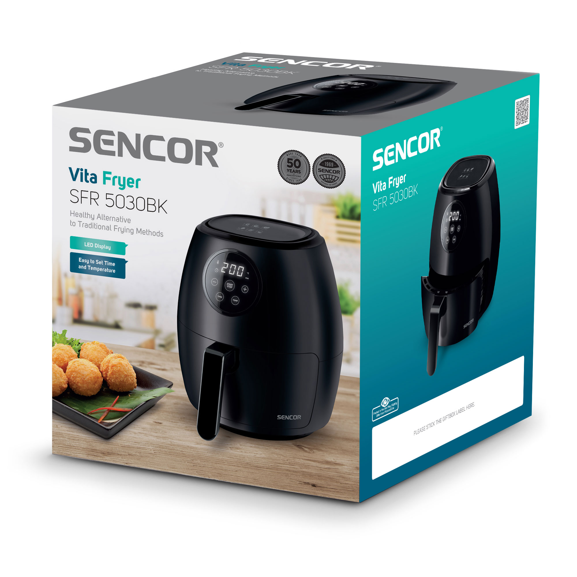 Φριτεζα αερος | SFR 5030BK | Sencor.com.gr